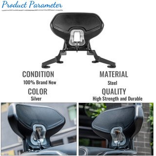For Honda ADV160 2023 2024 ADV 160 Rear Passenger Detachable Sissy Bar ...