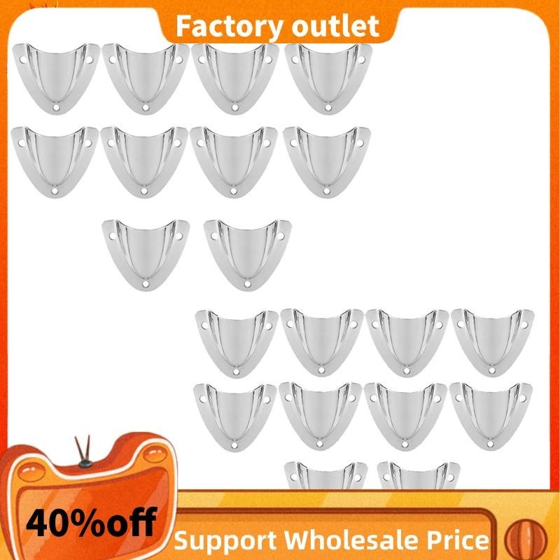 10Pc Boat Stainless Steel Clam Shell Midget Vent Hose Cable Clam-Shell ...
