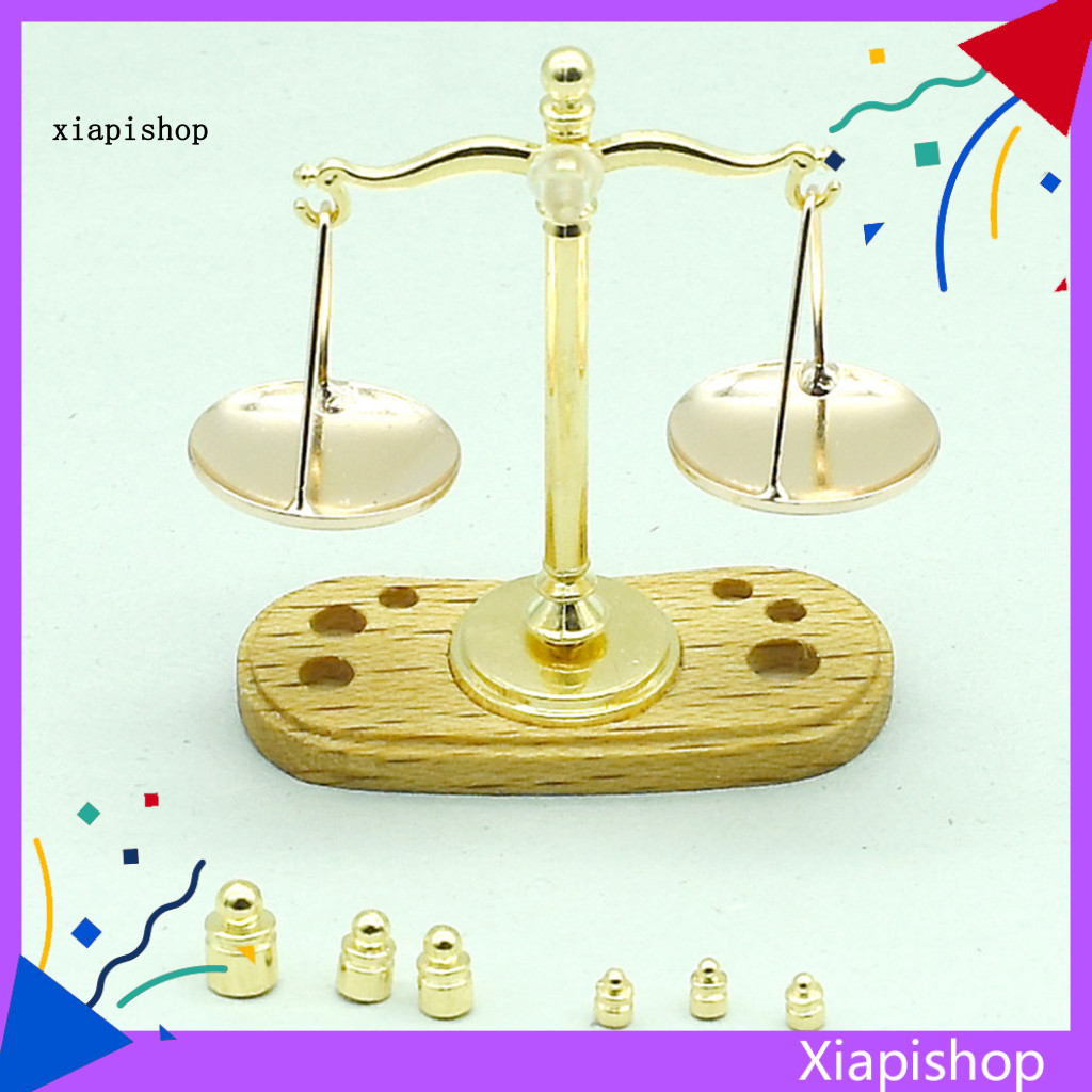 XPS Mini Balance Scales Adorable Detailed 1/12 Ratio Dollhouse Retro ...
