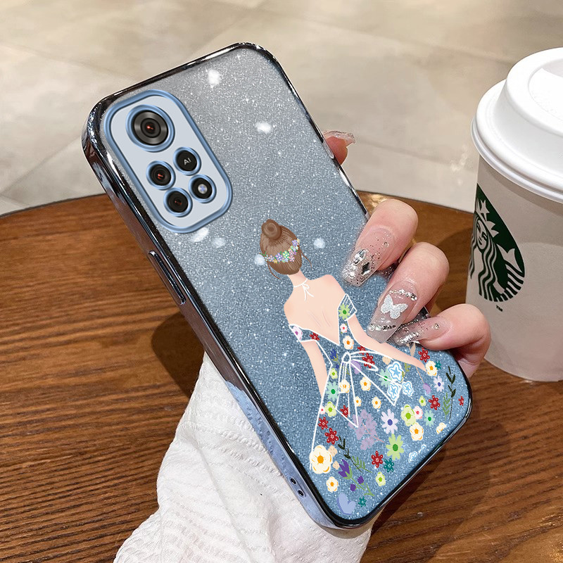 Casing for xiaomi poco x4 pro 5g phone case Soft gold edged beautiful ...