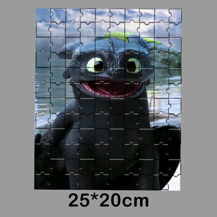 How to Train Your Dragon Toothless Children's Puzzle Stress Relief Male ...