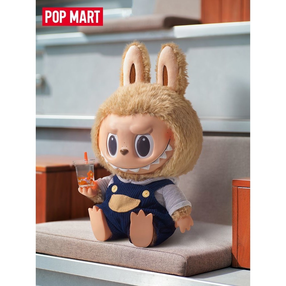 Pop Mart LABUBU Time to chill Vinyl Plush Doll Cute Labu Cloth Gift ...
