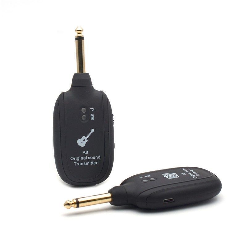 A8 Guitar Wireless Transmitter System Electric Guitar Wireless Pickup ...