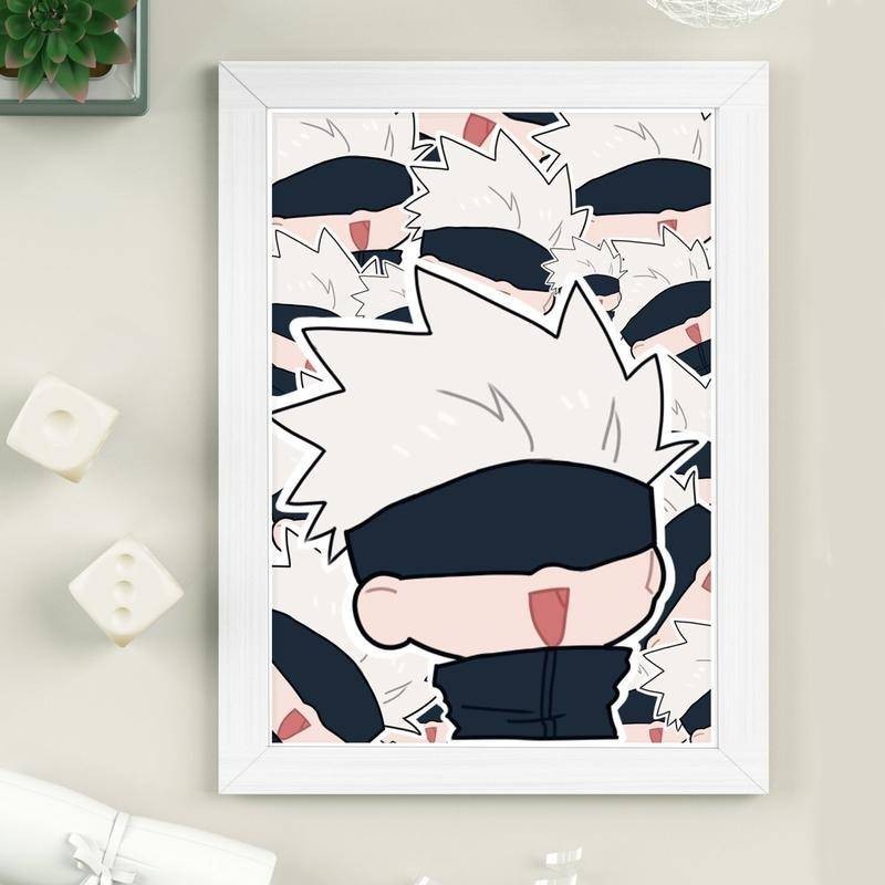 Jujutsu Kaisen Satoru Gojo Picture Frame - High-Definition Photo ...