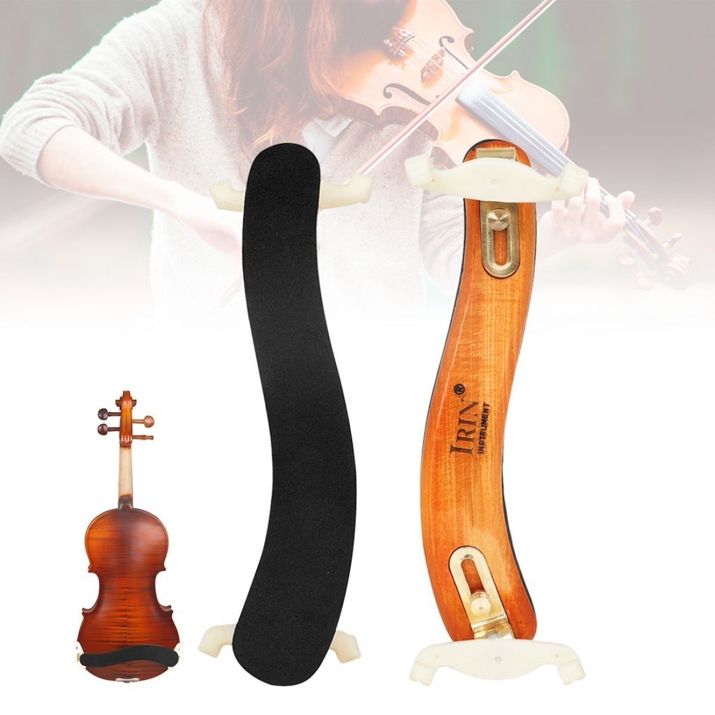 Height Adjustable Shoulder Rest Solid Wood Classical Style Violin ...