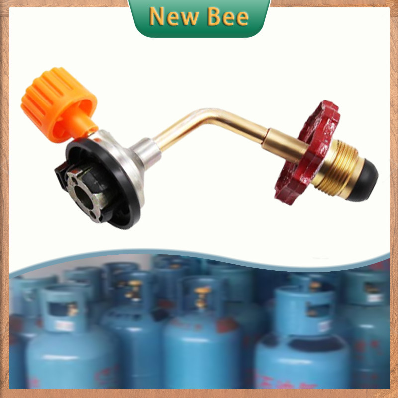 Portable Cylinder Tank Coupler Valve Adapter Butane Gas Refillable ...