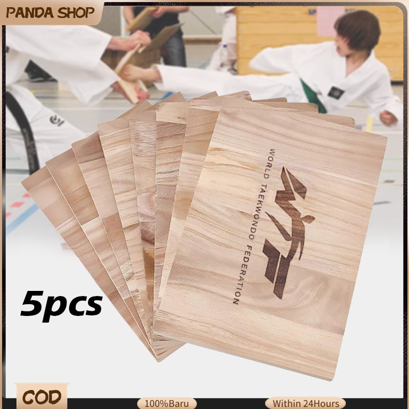 5pcs 0.9/1.5cm Thickness Taekwondo Performance Board Wooden Karate ...