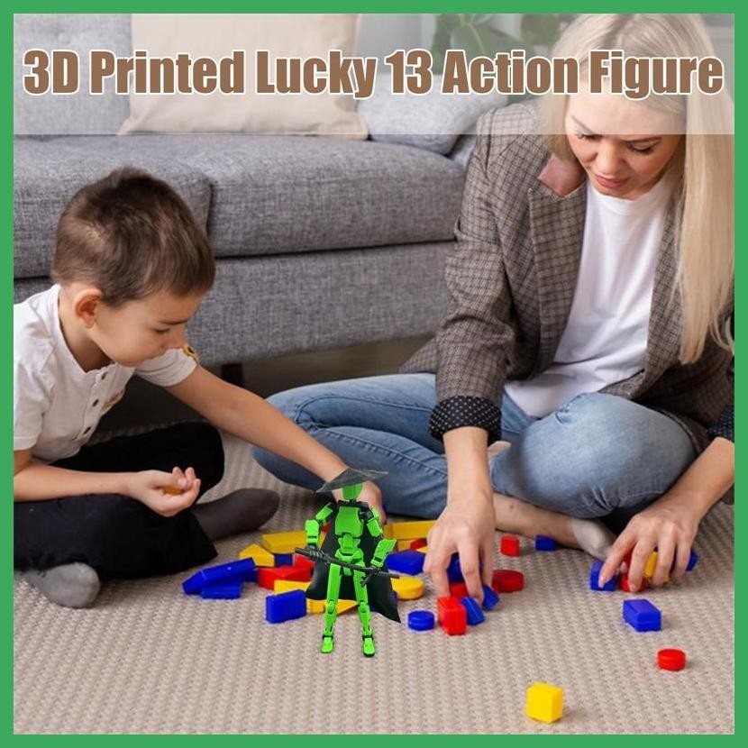 Multi-joint Movable Robot Articulated Figure Robot Movable 3D Printed ...