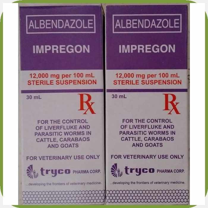 Tryco*m{-~s=ImpregonB|-OAlb-hen-dda-Nzo-Jle | Dewormer in Cattle ...