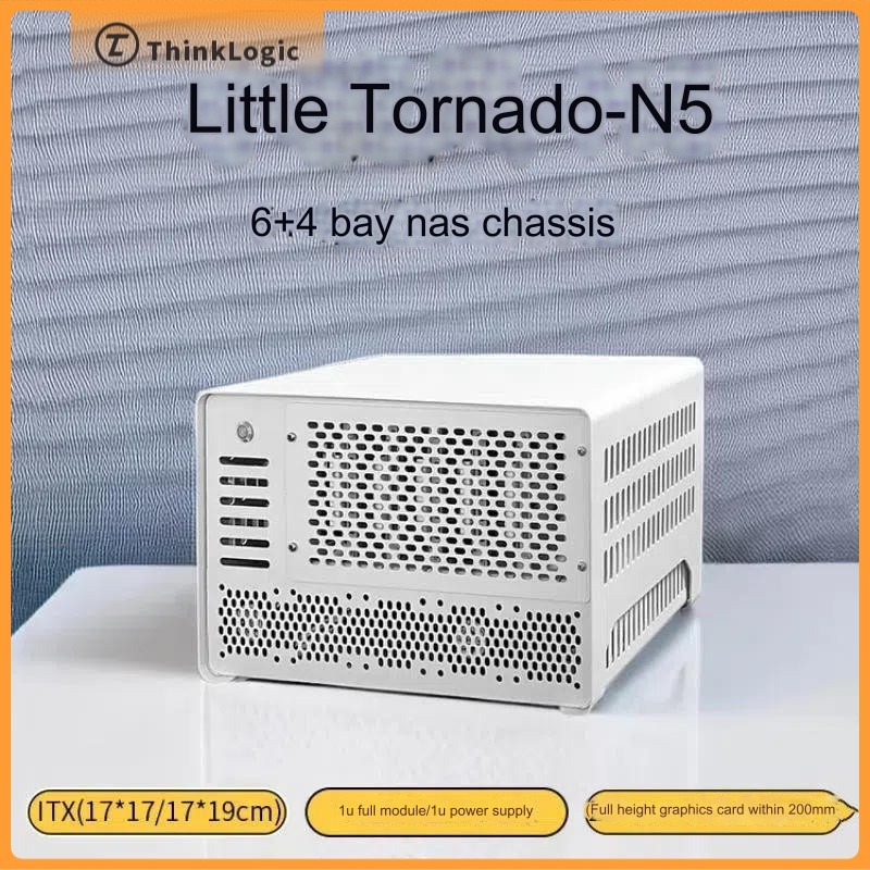 Small Cyclone N5 6+4 Bay Case NAS mini Computer mini Small Household ...