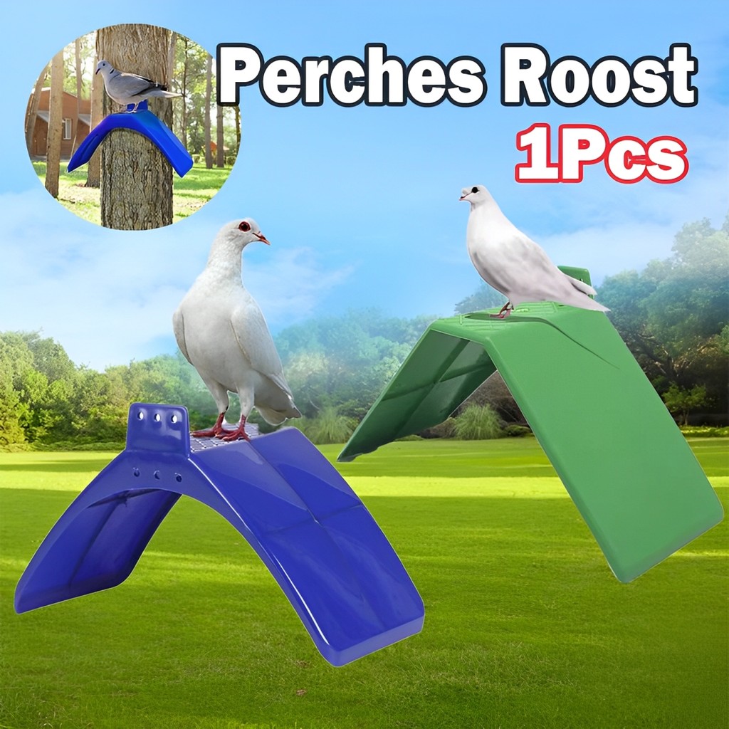 1Pcs Pigeon Rest Stand Plastic Dove Heat Resisting V-Type Perches Bird ...
