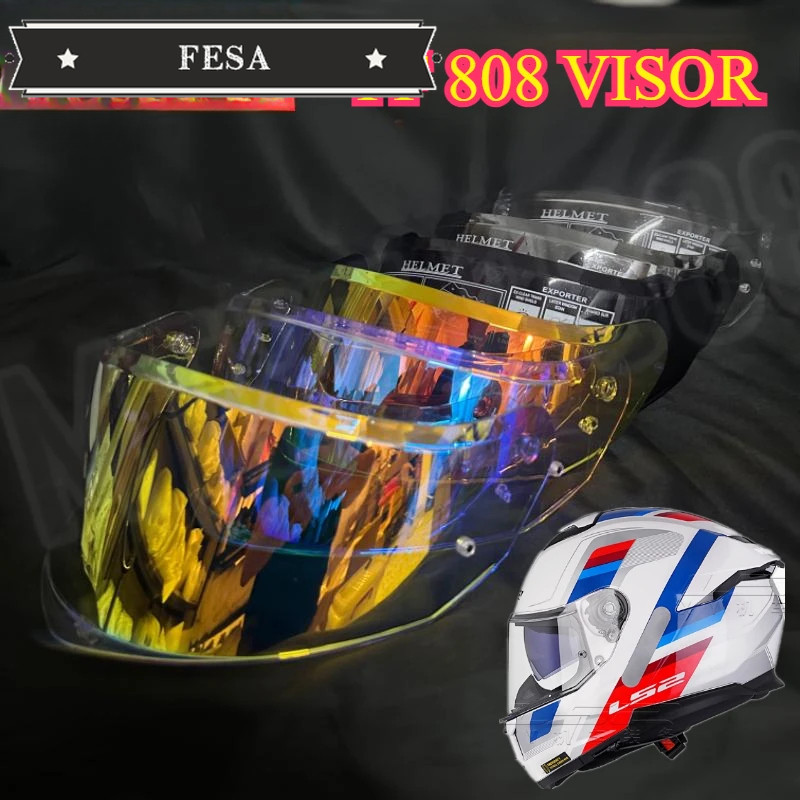 LS2 Lenses Are Suitable for FF808 Special Visor Motorcycle Helmet Sun ...