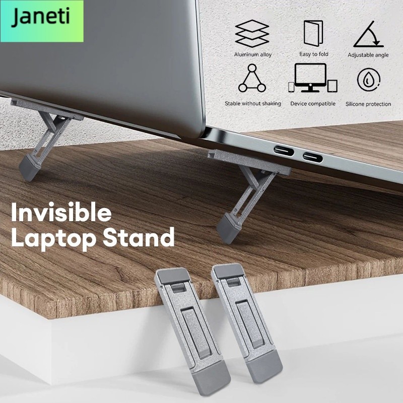 Universal Laptop Stand Foldable Computer Invisible Notebook Bracket ...