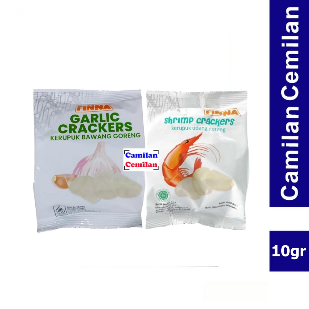 Finna Ready-to-Eat Shrimp and Onion Crackers 10 gr | Shopee Philippines