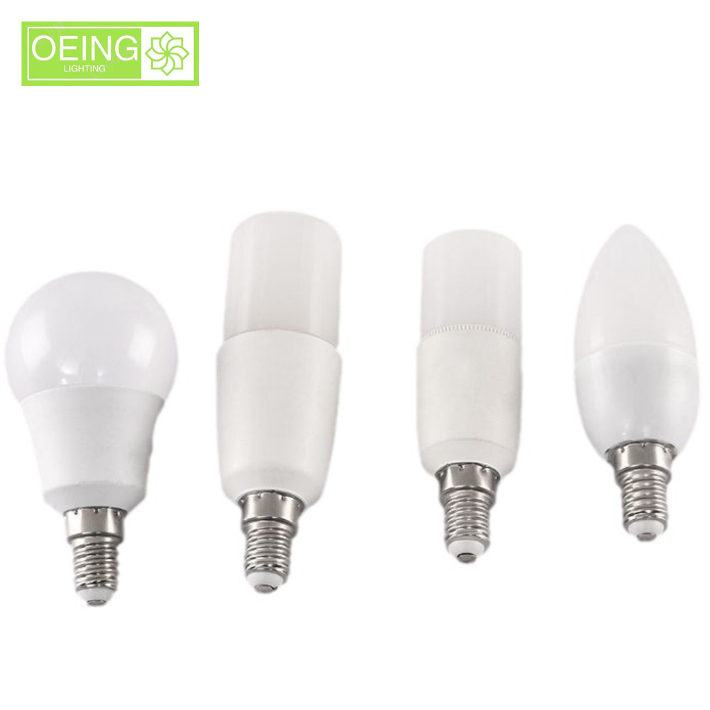 OEING LED bulb E14 small screw mouth pointed head/tail head/round ...