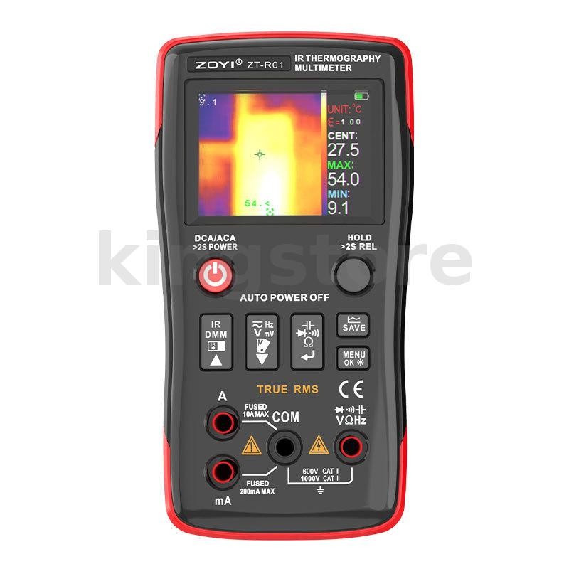 ZOYI ZT-R01 Infrared Thermography Multimeter 2.4-inch TFT Screen 32x32 ...