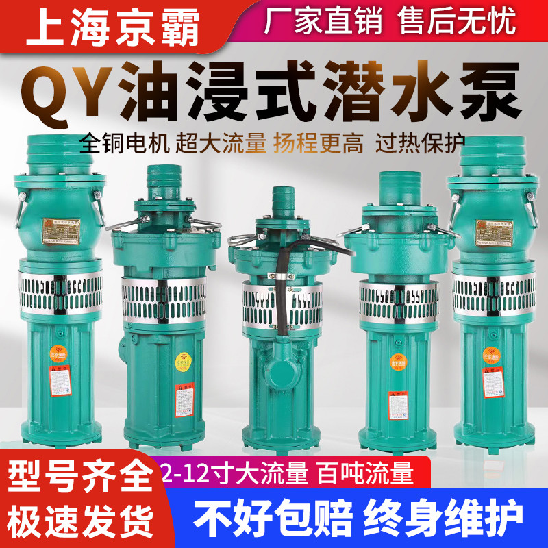 QY Oil Immersion Pump Submersible Pump Three-phase High Head Large Flow ...