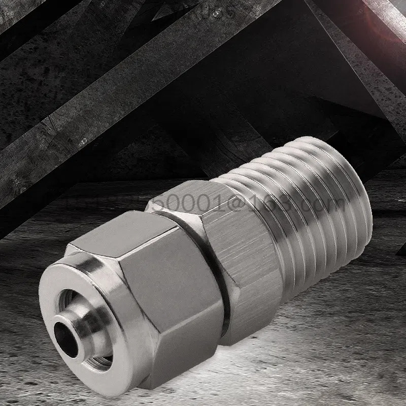 Stainless steel quick-twist joint trachea hose quick-connect nylon pipe ...