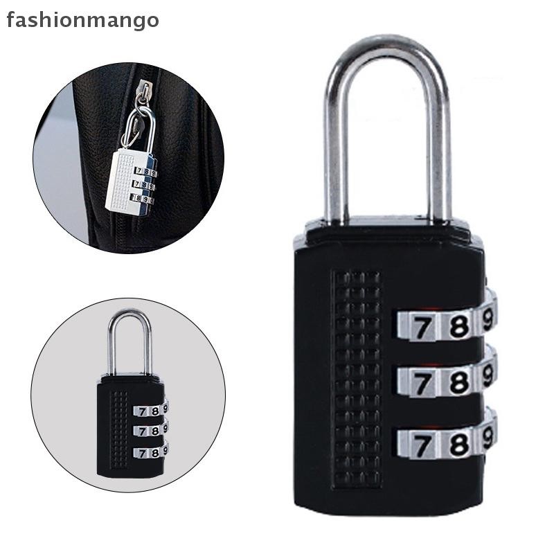 FMPH Bless 3 Digit Number Combination Pad Lock Padlock Outdoor ...