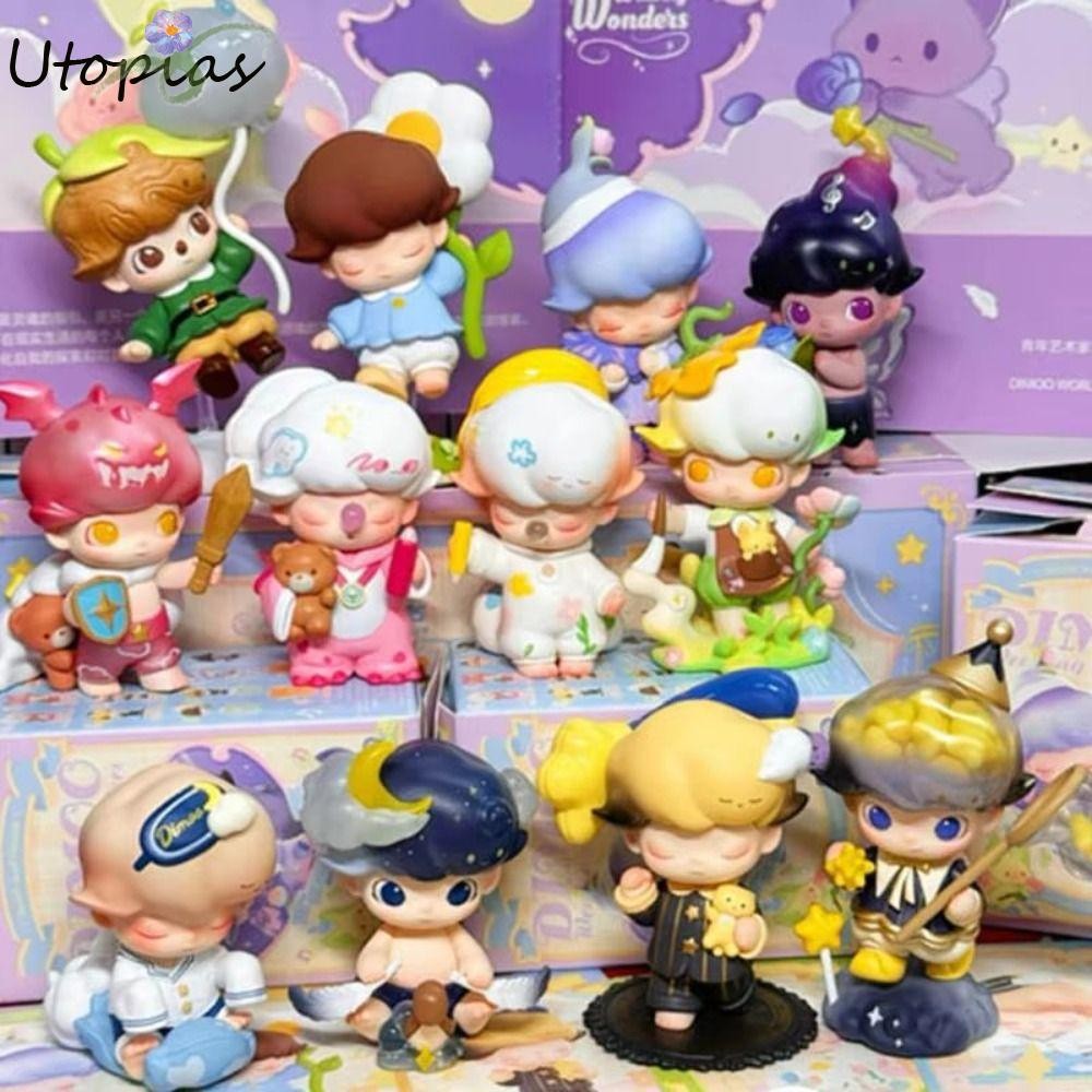[UTOPIAS] DIMOO Box, Weaving Wonders Series POPMART Mini Ornaments ...
