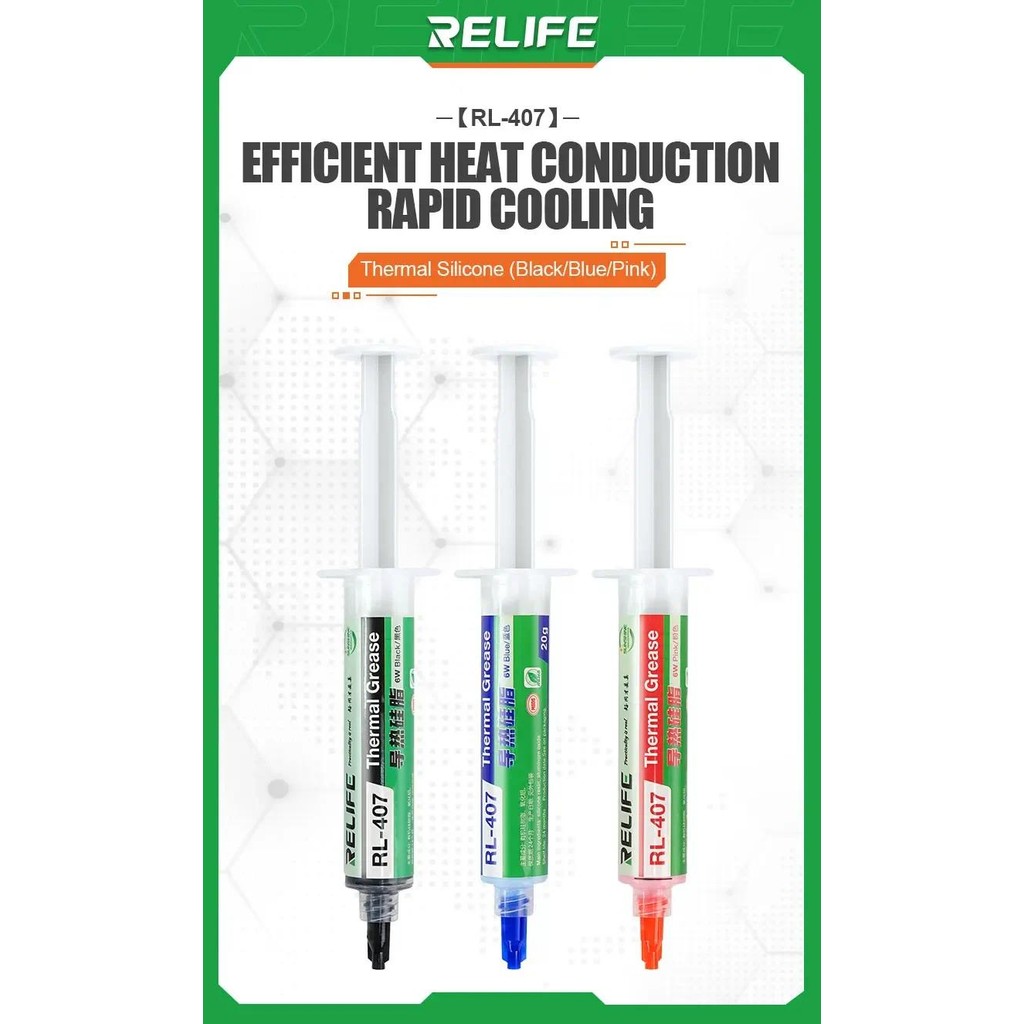 Relife RL-407 Thermal Grease Heat Conduction Phone Tablet Laptop ...
