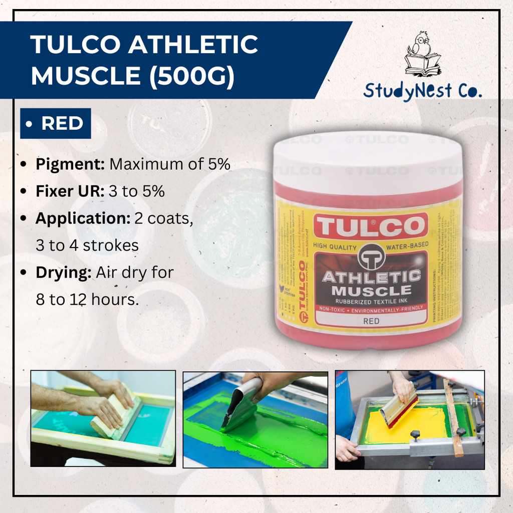 SNCo. | Tulco Athletic Muscle Textile Ink 500G - Premium Rubberized ...