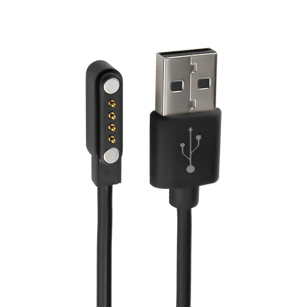 Smart Watch Magnetic USB Data Cables Dock Charger 4pins Charging Cable ...