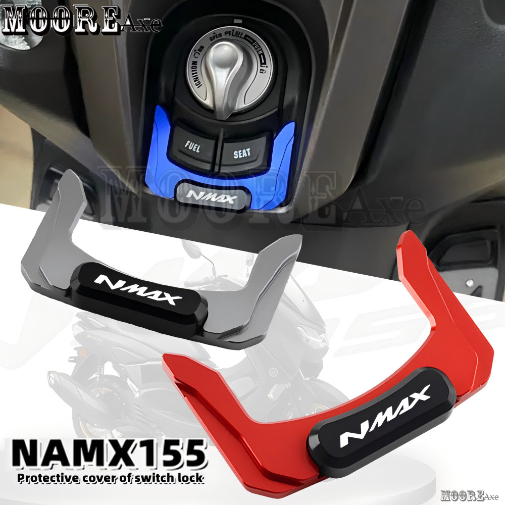 Mooreaxe Motorcycle Ignition Key Switch Lock Cover Cap For YAMAHA NMAX ...