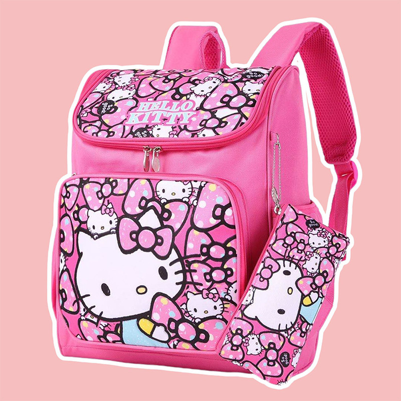 Kawaii Sanrio Backpack Kuromi Cinnamoroll Large Capacity Student Bag ...