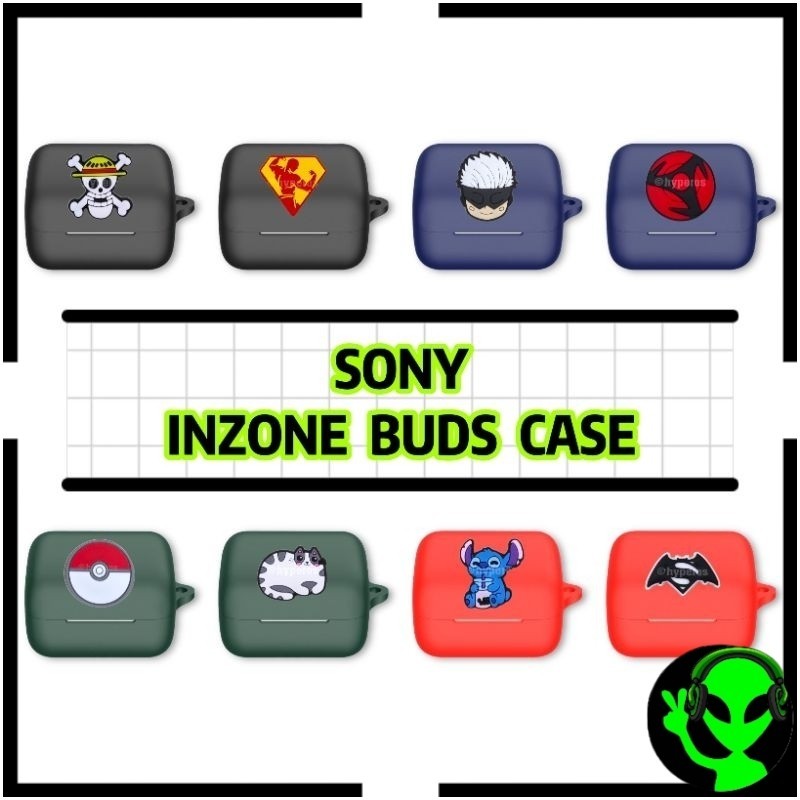 Sony INZONE Buds Case Wireless Earbud Protective Shell Soft Silicone ...