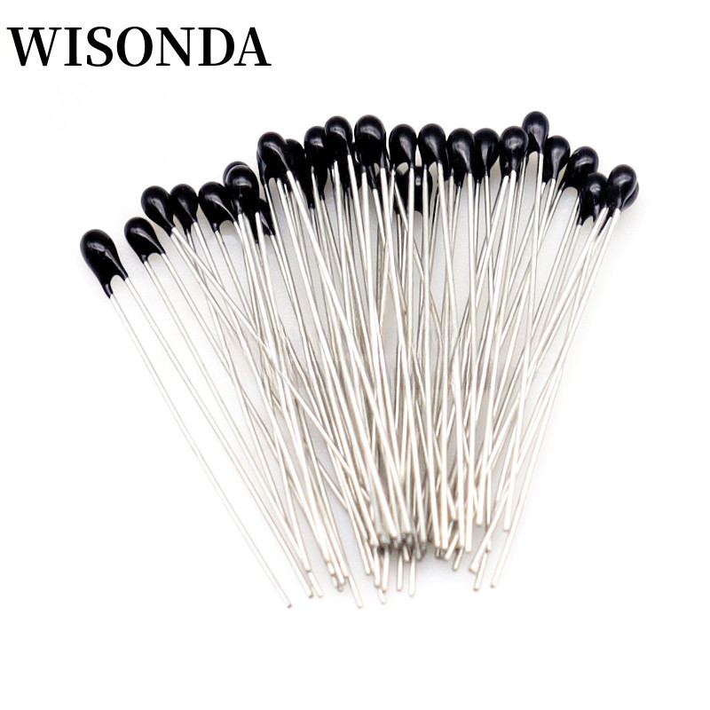 100pcs NTC-MF52AT MF52AT MF52 3950 1% 10K 100K ohm NTC Thermistor ...