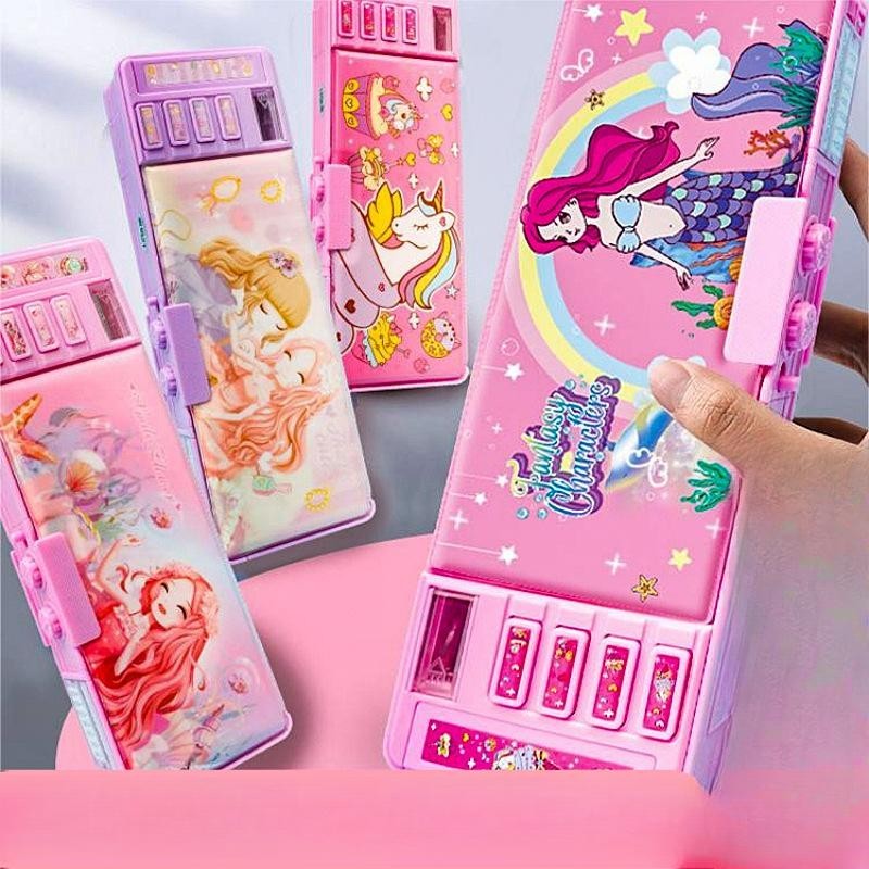 modern pencil box with password lock: a stylish and storage solution ...