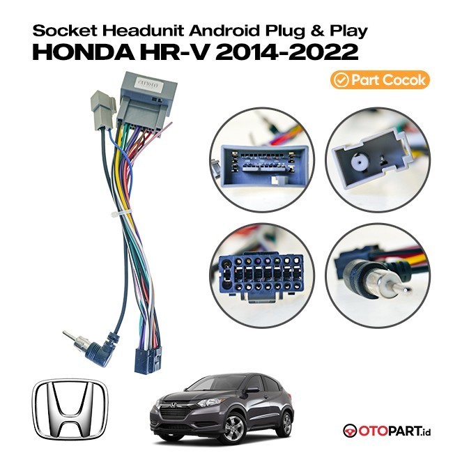 2014–2021 Honda HRV Android Head Unit PNP Cable Socket | Shopee Philippines