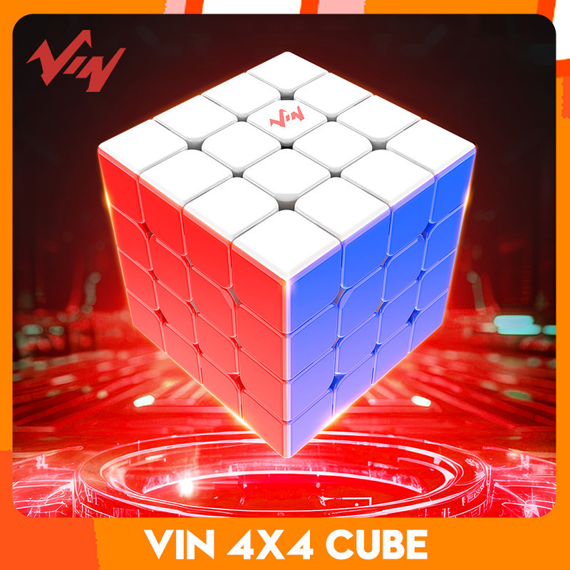 Vin Cube 4th Order Cube Uv Drill Face 4x4x4 Original Mgc Designer Imp