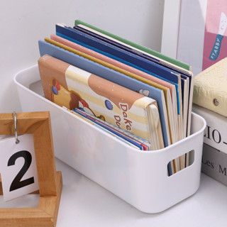 White Plastic Storage Basket - Versatile Cube Home Edit Containers and ...