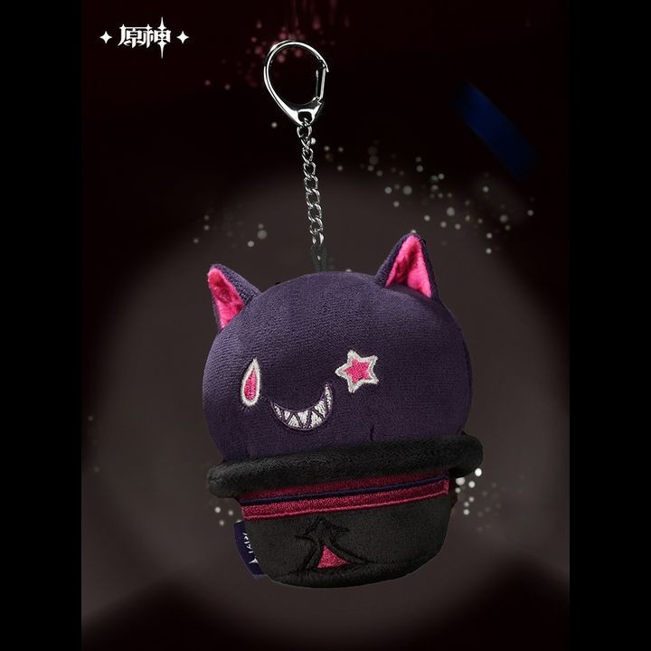 Lyney Cat Magic Show Theme Keychain Plush 11cm - Genshin Impact ...