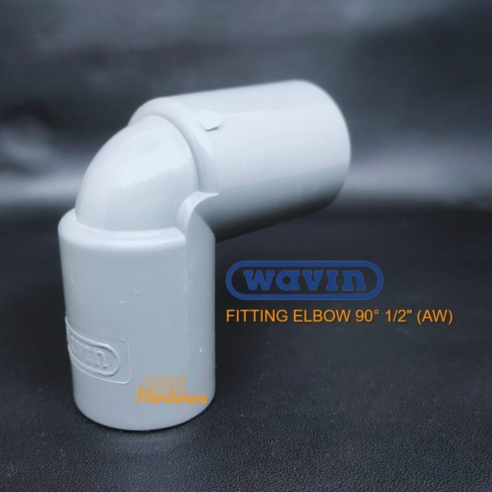 Pvc KNEE KNIE ELBOW Water Pipe Fittings Inch 90 (AW) | Shopee Philippines