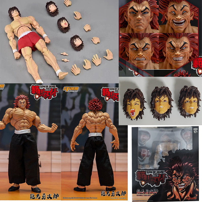 Storm Toys Yujiro Hanma Figure Baki Hanma Son of Orge ST 1/12 ...