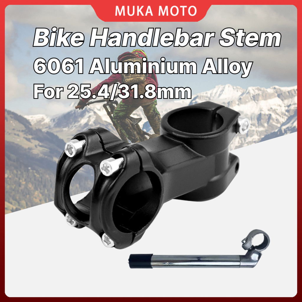 Negative Stem MTB Bike Stem 25.4 31.8mm Aluminum Alloy Mountain Road ...