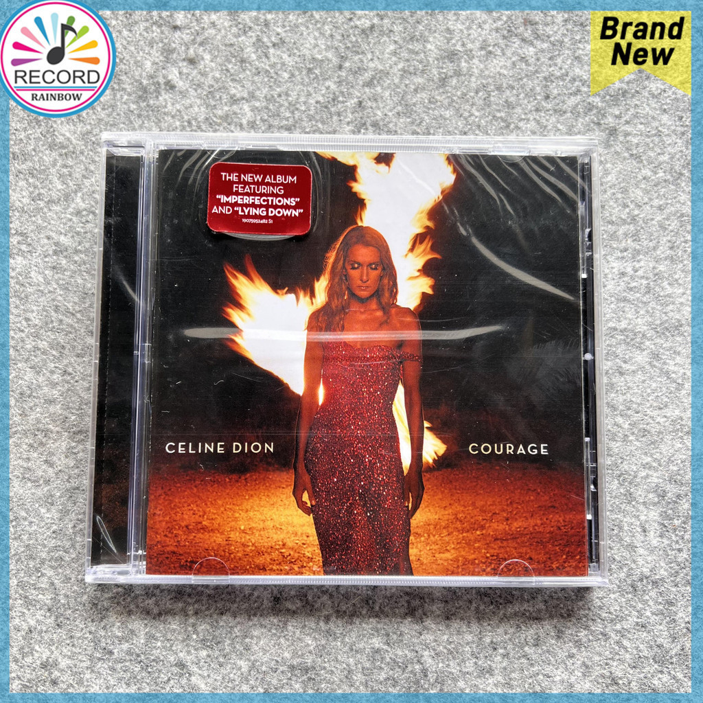 Celine Dion Courage 16 Songs Original CD Album [Sealed] Brand New ...