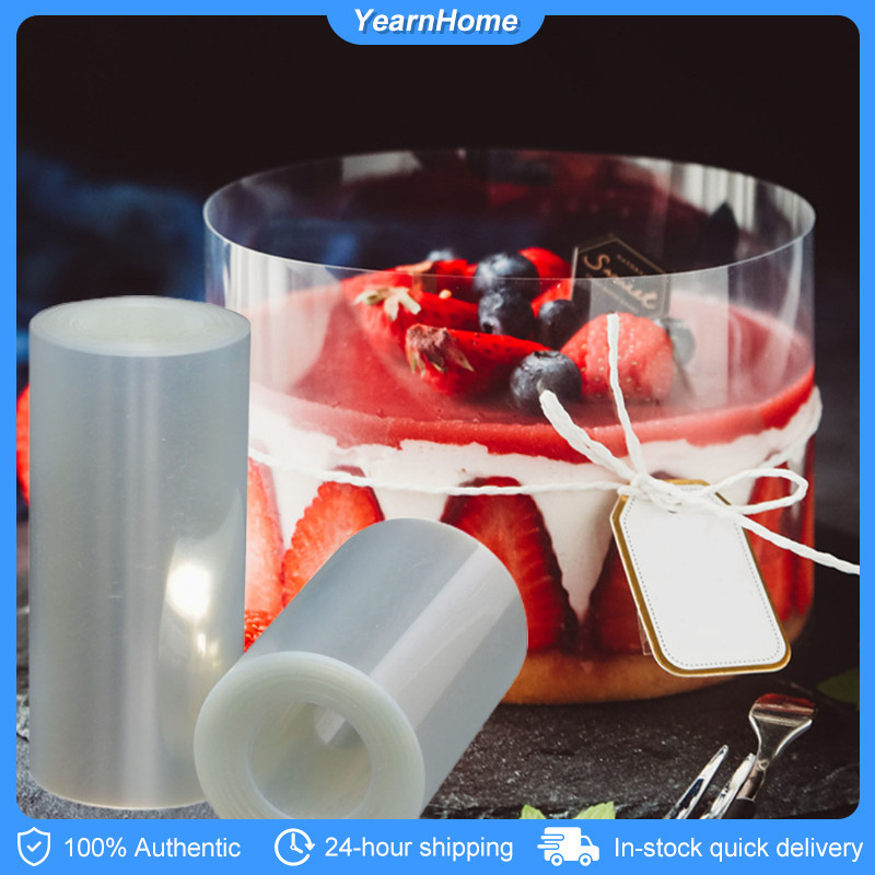 Cake Surround Film Mousse Cake Transparent Sheets Dessert DIY Rim ...