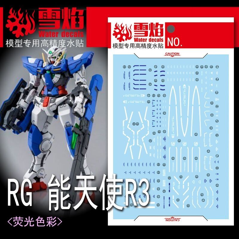 XUEYAN Water slide decal FOR RG-15-2 RG EXIA R3 FLUO | Shopee Philippines