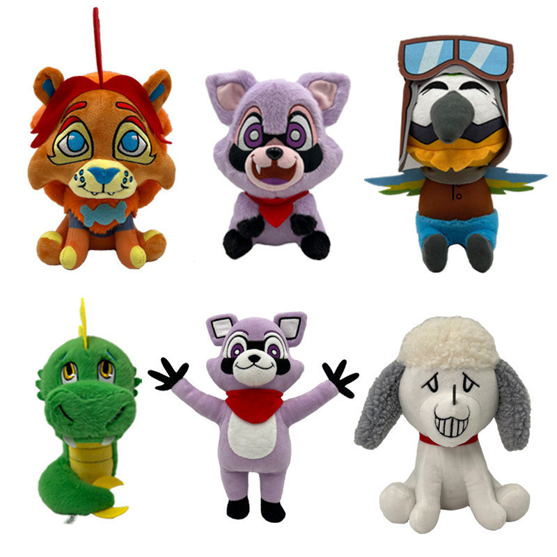 New Indigo Park Theme Plush Doll Cartoon Game Peripheral Dolls Cute ...