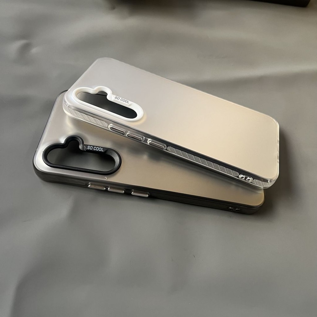 SO COOL Silver Glossy Phone Case for Samsung A55 A54 A35 A15 A05S A14 ...