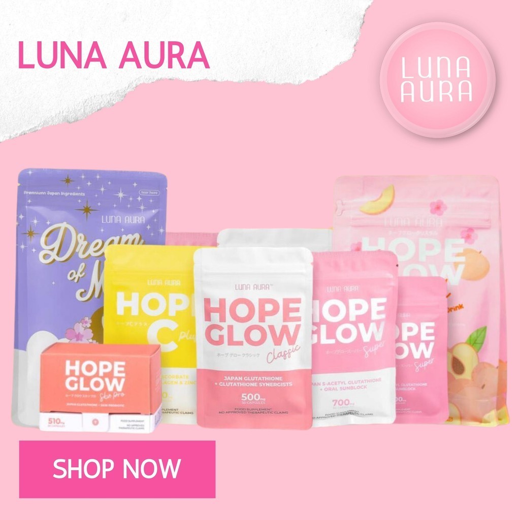 LUNA AURA Hope Glow Classic | Super | Pro | Crystal & Dream Of Me ...