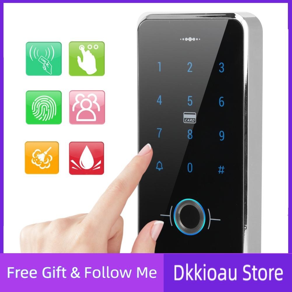 Dkkioau Waterproof Door Access Control Fingerprint IC Card Password ...