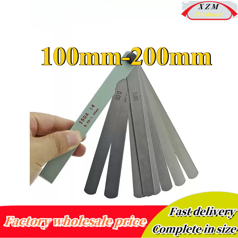 High Precision Stainless Steel Feet Gauge Gap Gauge Thickness Gauge Feet Gauge Metric Inch Feet ...