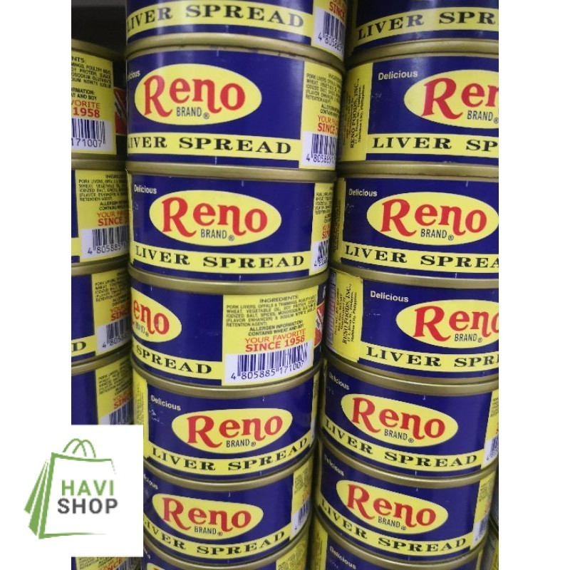 HAVI SHOP RENO LIVER SPREAD RENO POTTED MEAT FOR MENUDO SPAGHETTI ...