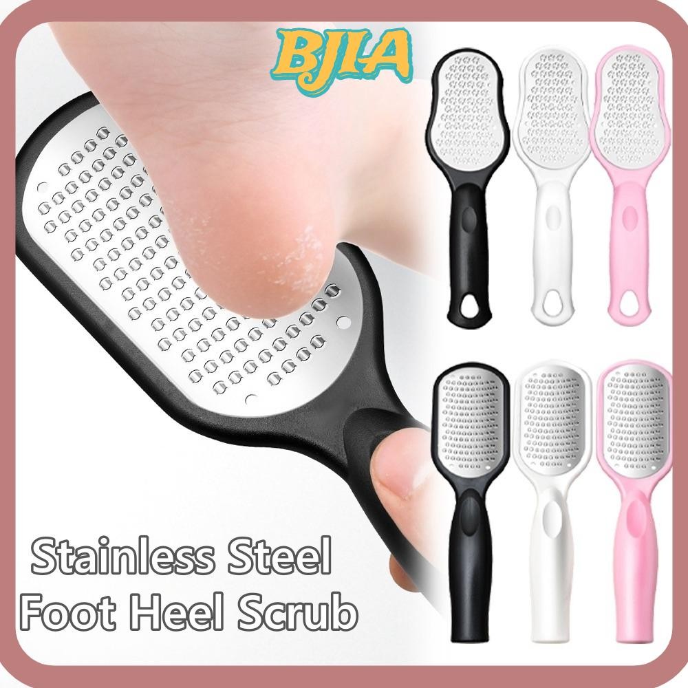BJA Foot File, Stainless Steel Removing Callouses Foot Heel Scrub ...