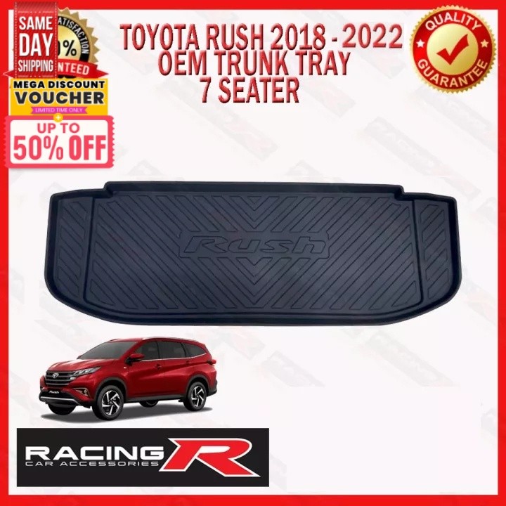 Toyota Rush 2018 to 2023 V2 OEM Trunk Tray for 7 seater Thailand ...